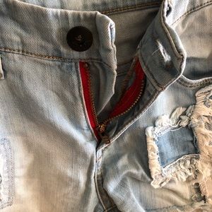 Blank NYC | Shorts | Blank Nyc Bleach Wash Distressed Denim Jean Shorts ...
